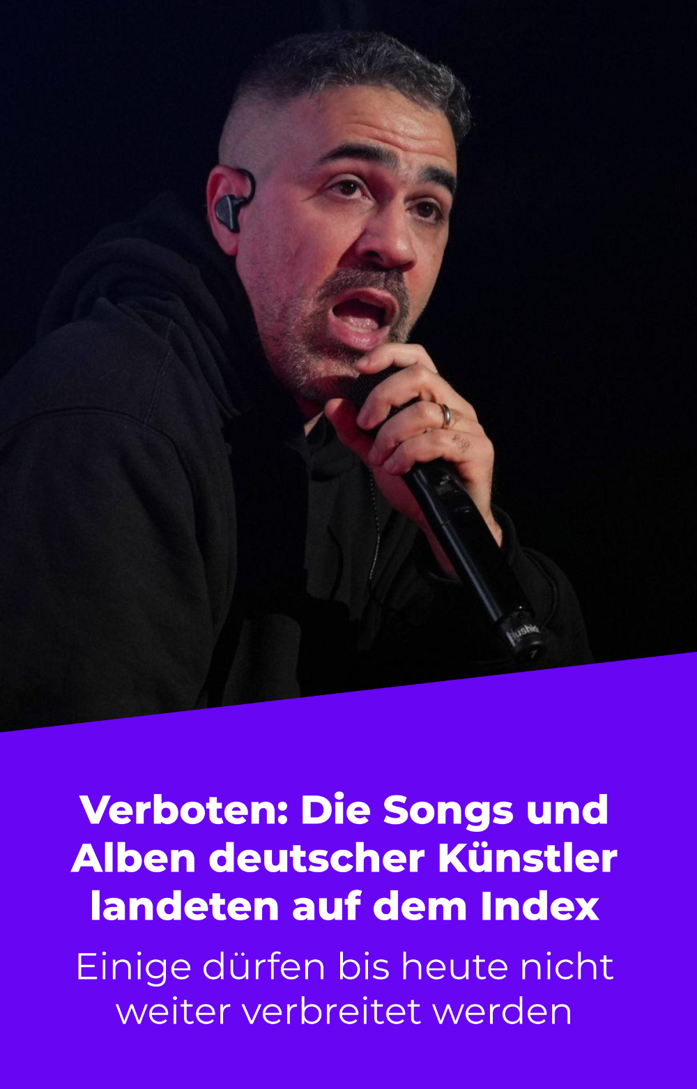Verbotene Lieder in Deutschland: Die Tracks und Alben landeten auf dem ...