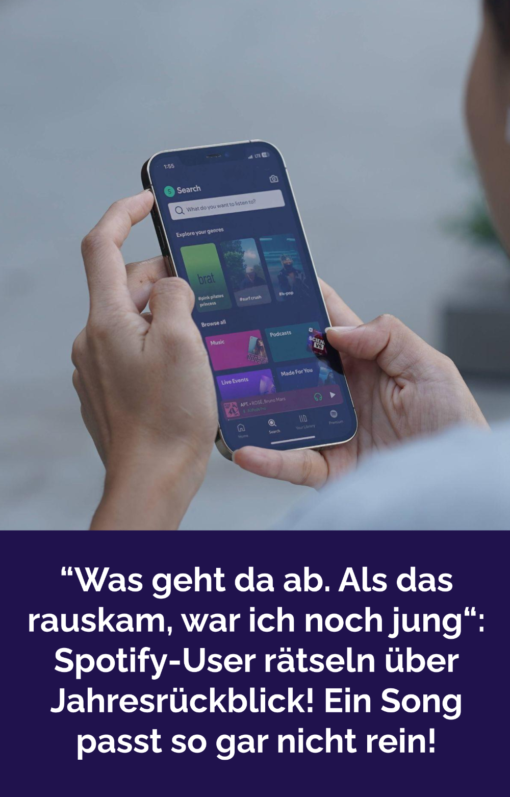 Spotify Wrapped: Das sind die erfolgreichsten Künstler und Songs 2024